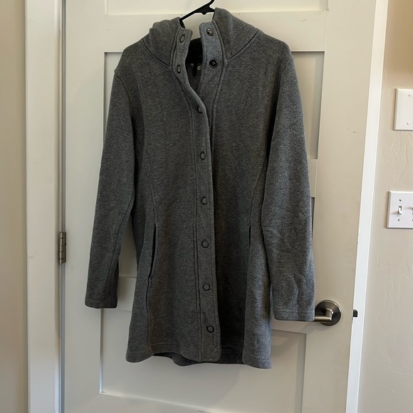 Kuhl | Jackets & Coats | Kuhl Long Womens Button Up Hooded Jacket ...